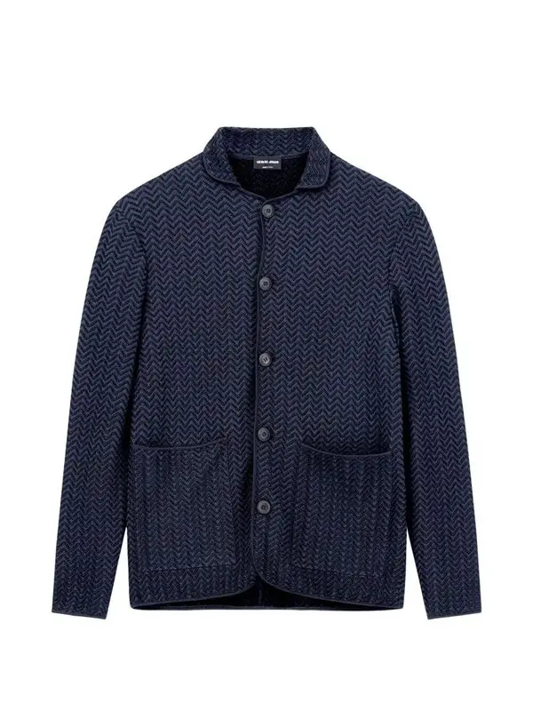 Giorgio Armani Classic Jacket - Blue