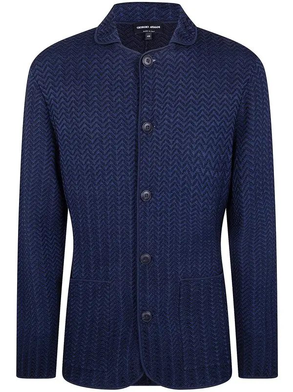Giorgio Armani Classic Jacket - Blue