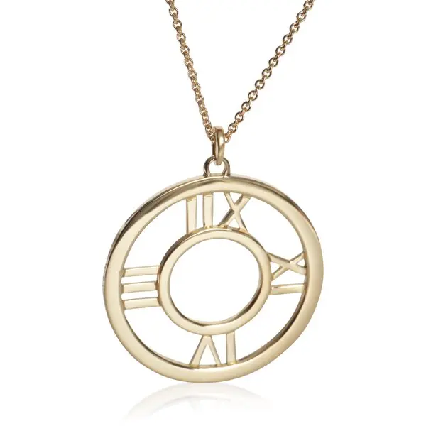 Tiffany & Co. Yellow Gold Atlas Pendant - Yellow_gold