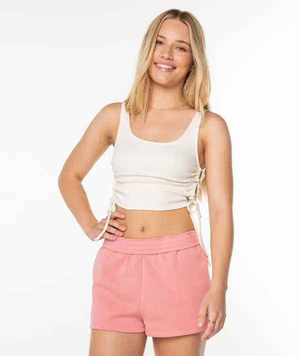 Roxy Surf Stoked Tank - Snow White Solid