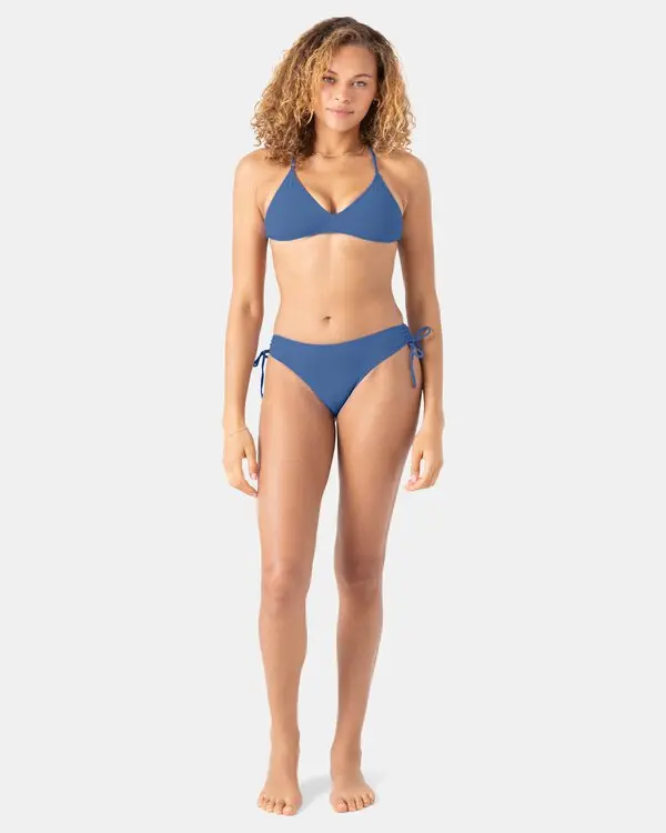 Roxy Sd Beach Classics Hipster Lace Full Bikini Bottom - Dutchblu