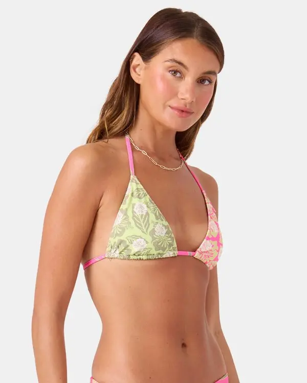 Roxy Stay Wild Tiki Triangle Bikini Top