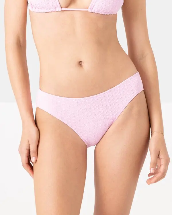 Roxy Haleiwa Hipster Full Bikini Bottom - Lilac Sachet
