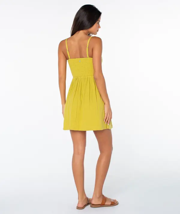 Roxy Spring Fling Mini Dress - Spring Bud Solid