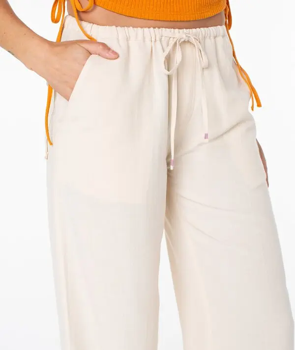 Roxy Iyla Pant - Parchment