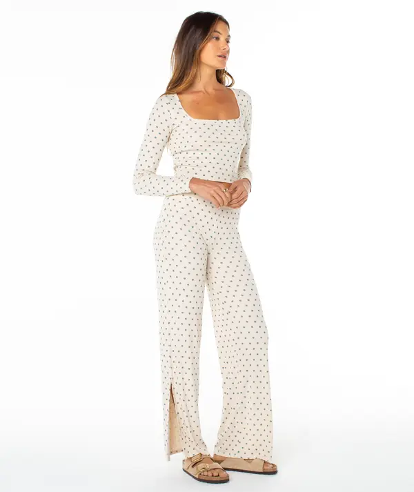 Roxy Feelin Cozy Top - Parchment