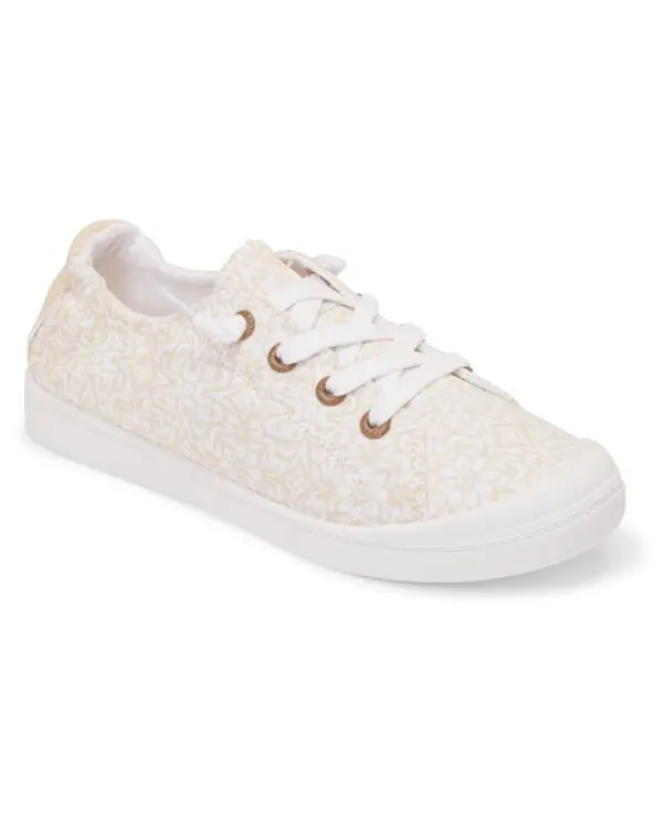 Roxy Bayshore Plus Sneaker - White/white