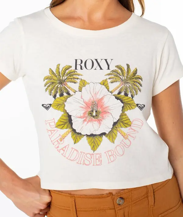 Roxy In Bloom Tee - Cloud Dancer In Bloom