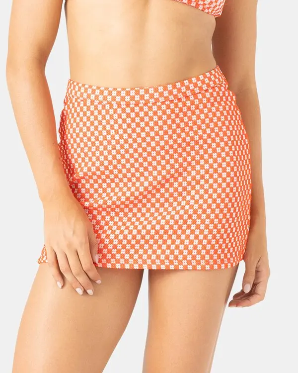 Roxy Mini Crochet Skirt