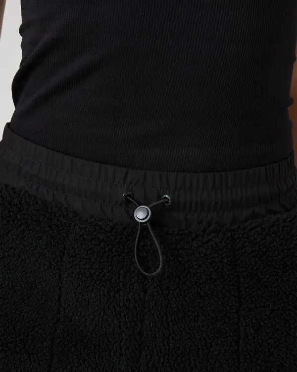 Roxy Rita Sherpa Jogger - Black