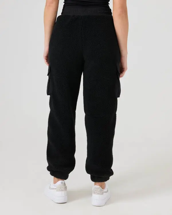 Roxy Rita Sherpa Jogger - Black