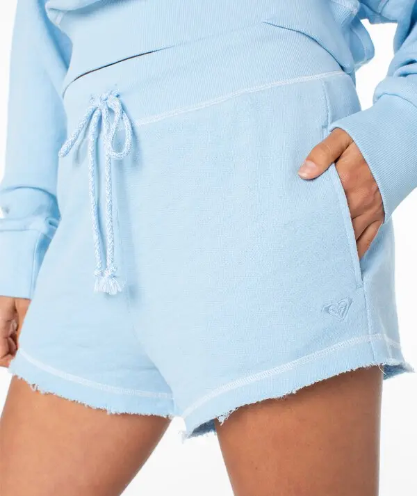 Roxy Heart Breaker Short - Airy Blue Solid