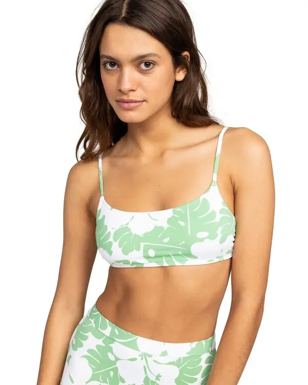 Roxy Og Bralette Bikini Top - Zephyr Green Og Roxy Small