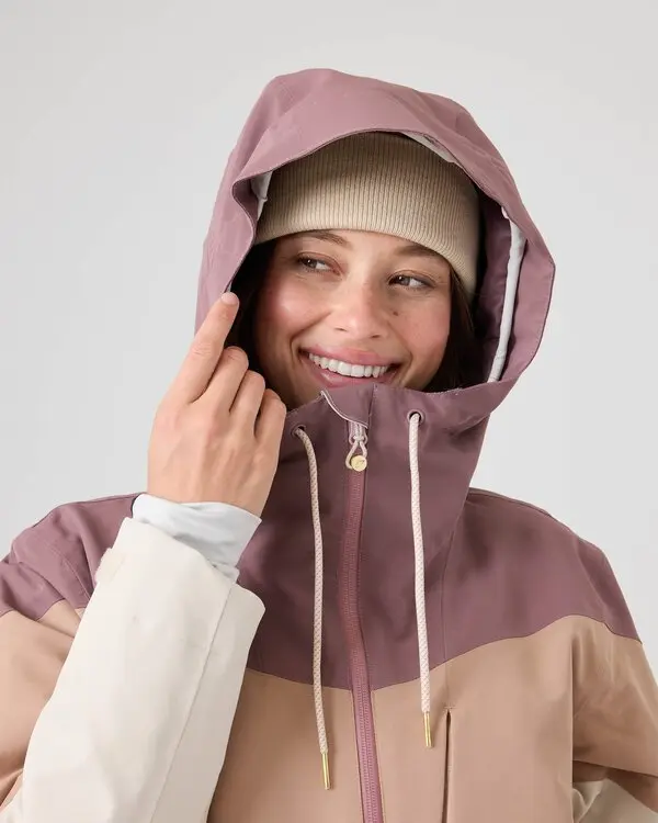 Roxy Winter Haven Snowboard Jacket - Rose Taupe
