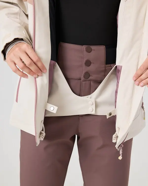 Roxy Winter Haven Snowboard Jacket - Rose Taupe