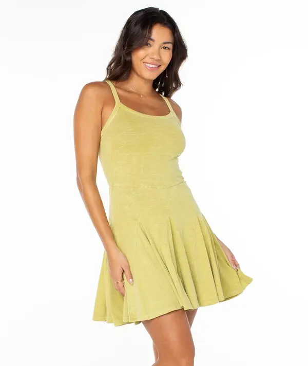 Roxy Mini Dress - Oasis Solid