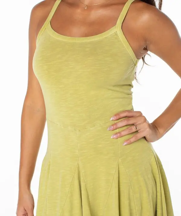 Roxy Mini Dress - Oasis Solid