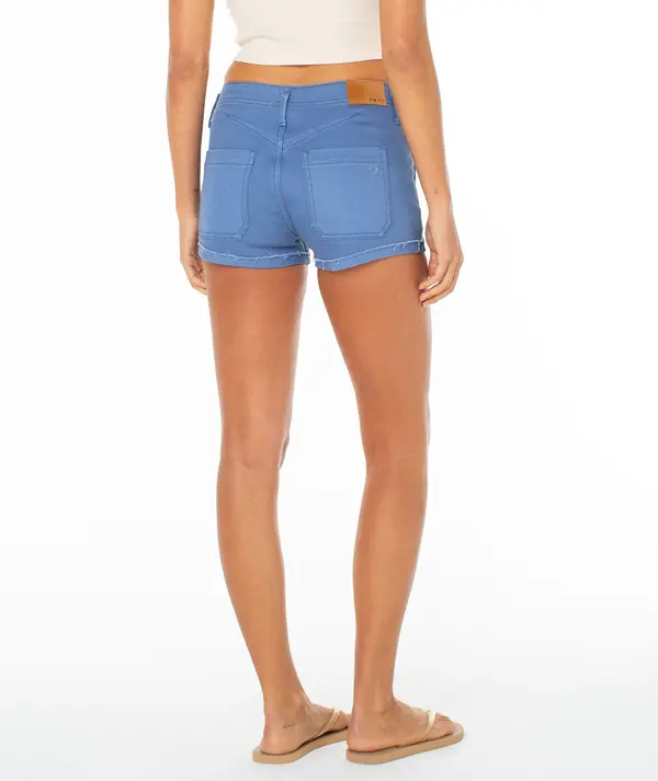 Roxy Garment Dye Short - Blue Horizon Solid