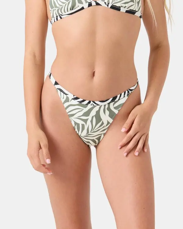 Roxy Surfer's Paradise Fixed Cheeky Bikini Bottom