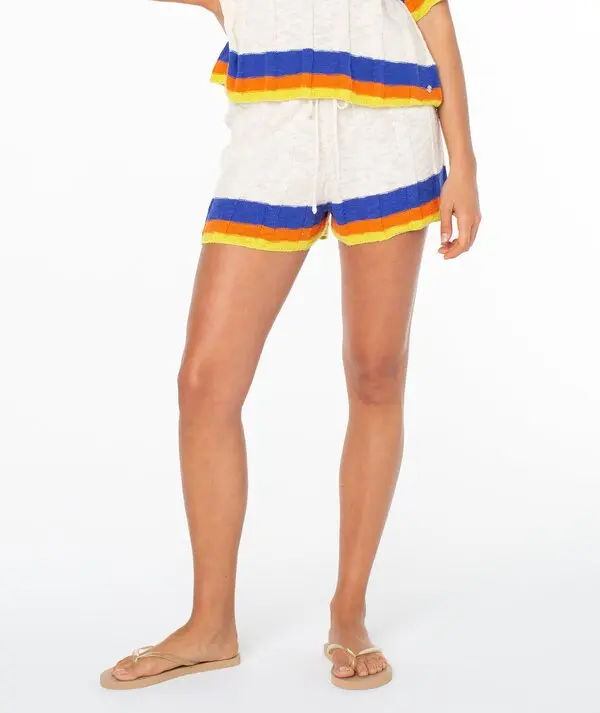 Roxy Striped Cabana Shorts - Dew /multicolor