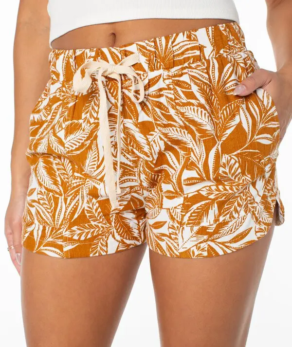 Roxy Track Star Short - Cathay Spice Escapade Palms