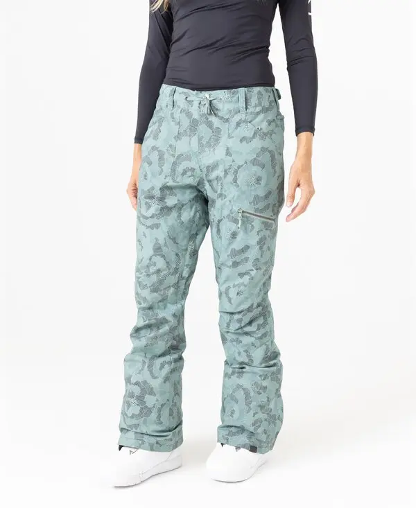 Roxy Printed Pants - Lilypad Sketch Book