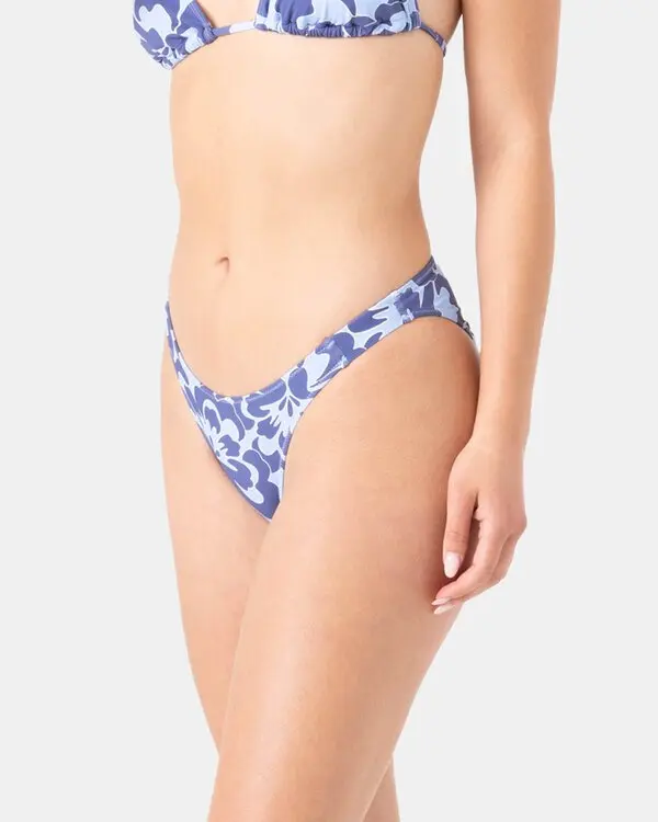 Roxy Tropic Drift Scrunch Hipster Bikini Bottom