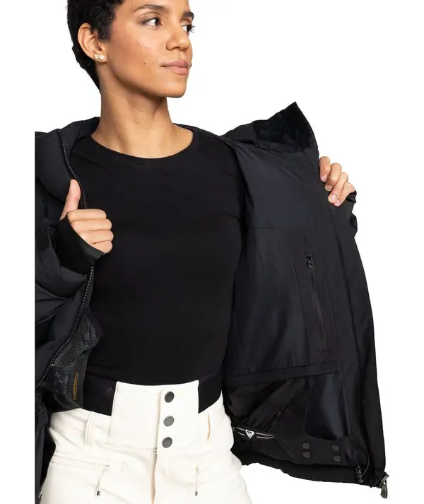Roxy Alofted Puffy Jacket - Anthracite