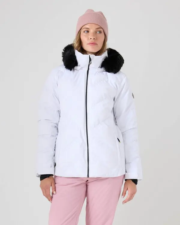 Roxy Snowdrift Jacket - White