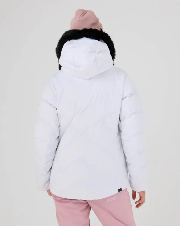 Roxy Snowdrift Jacket - White