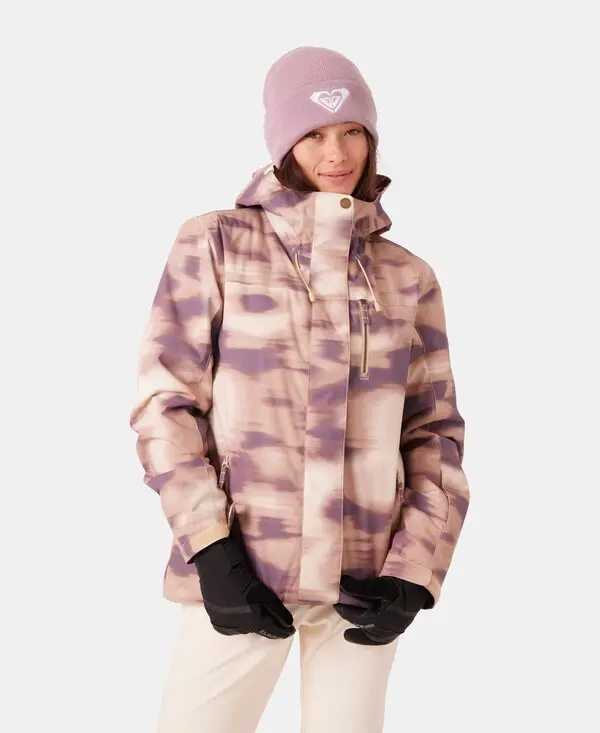 Roxy Jetty Jacket - Tan Combo