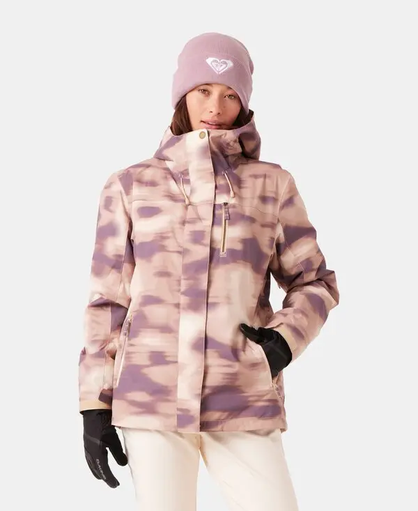 Roxy Jetty Jacket - Tan Combo