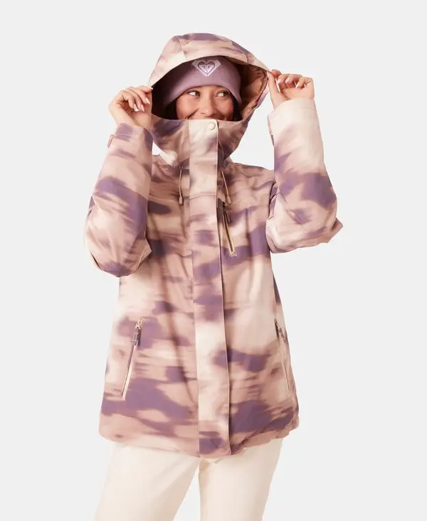 Roxy Jetty Jacket - Tan Combo