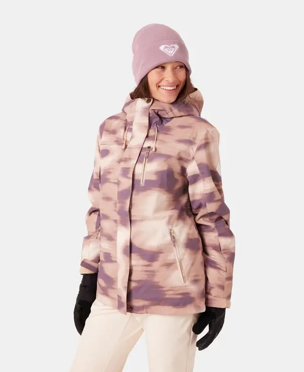 Roxy Jetty Jacket - Tan Combo