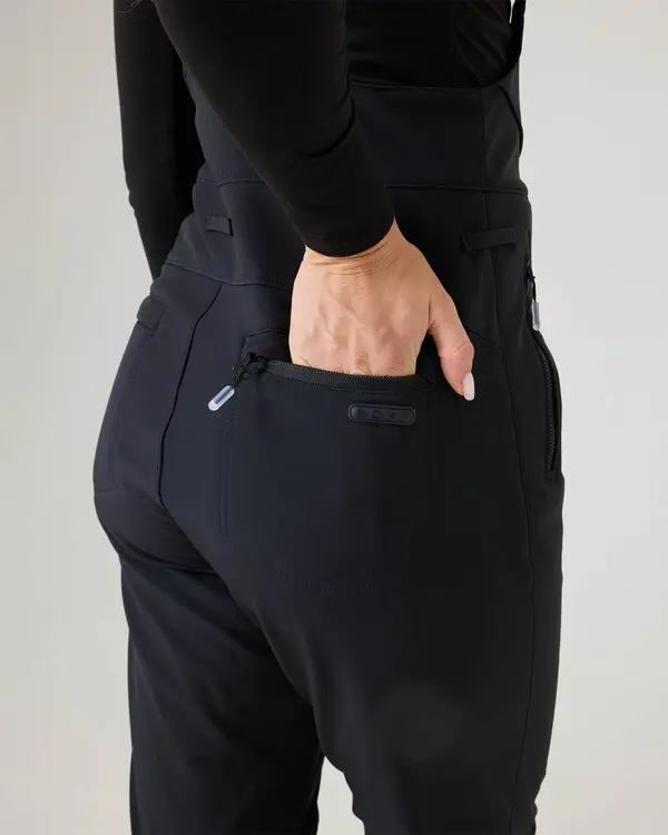 Roxy Summit Bib - Black