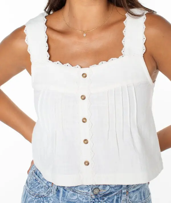 Roxy Hazy Hyacinth Top