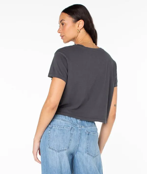 Roxy Saturn Classic Cropped Boxy Tee