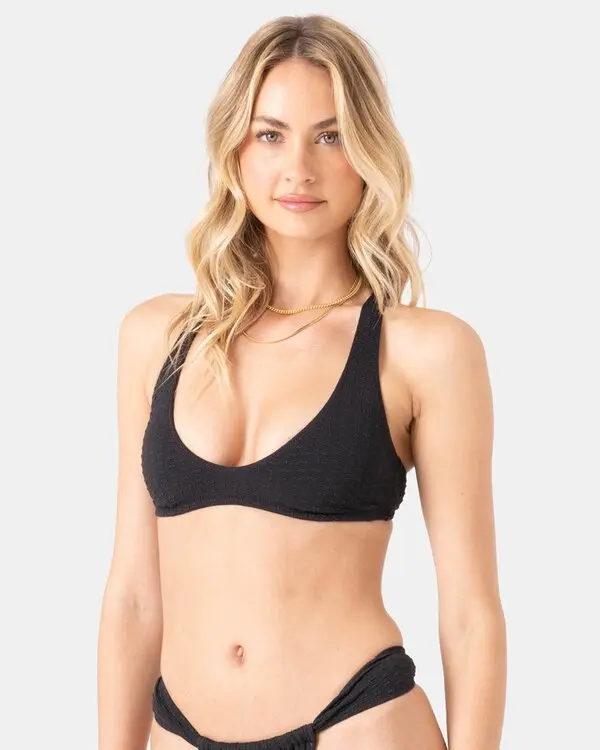 Roxy Haleiwa Bralette - Anthracite