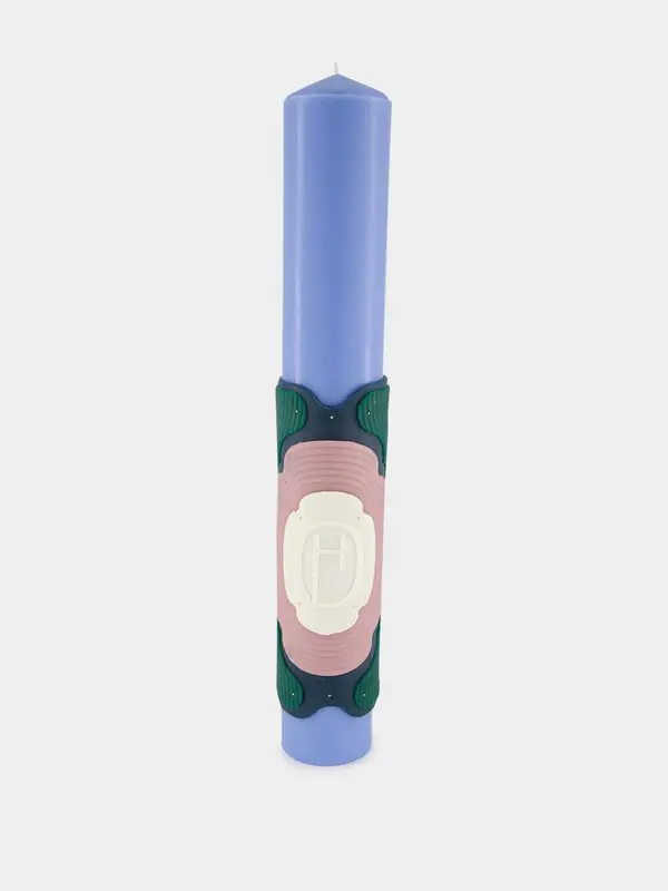 HOOGELAND 1770 Light Immanuel Medium Candle - Blue
