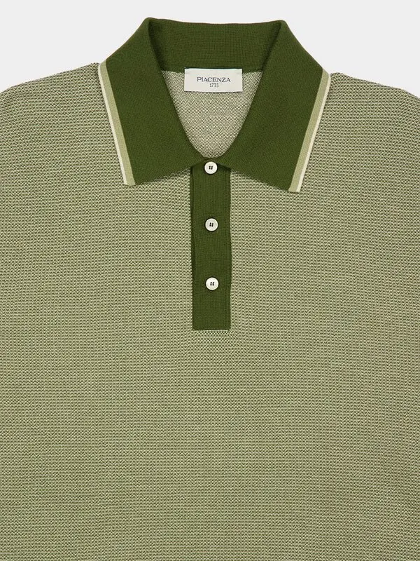 PIACENZA CASHMERE 1733 Light Cotton Knit Polo
