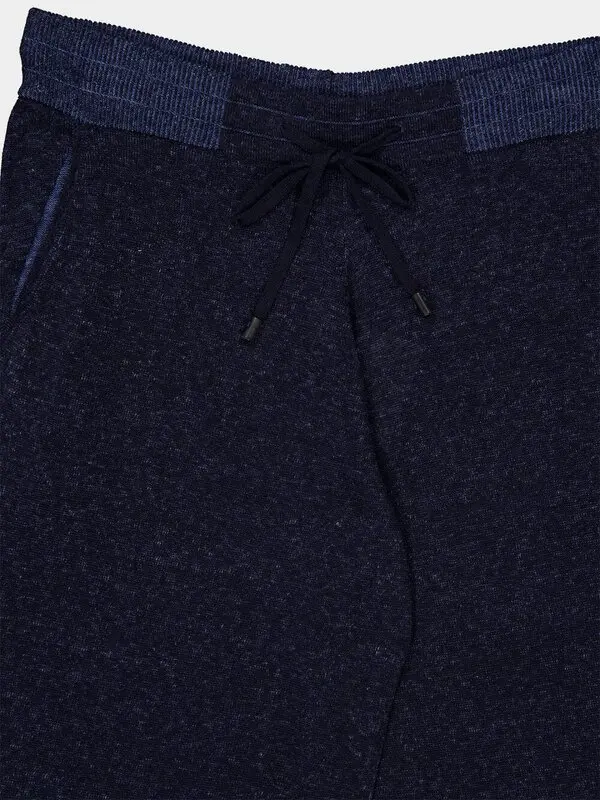 PIACENZA CASHMERE 1733 Silk And Linen Wide-leg Trousers