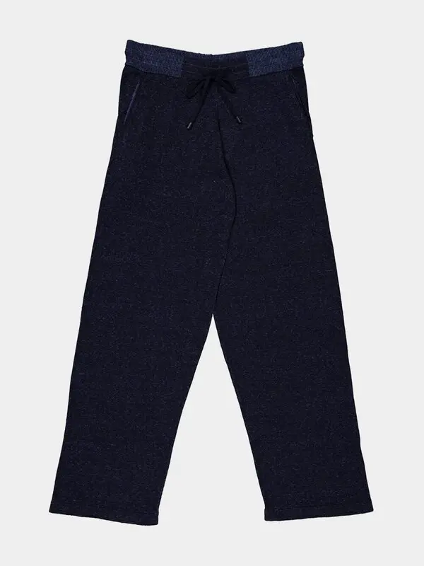 PIACENZA CASHMERE 1733 Silk And Linen Wide-leg Trousers