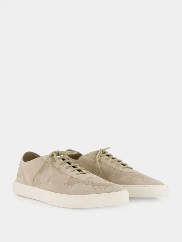 COMMON PROJECTS Bball Slim Deconstructed Sneakers - Beige