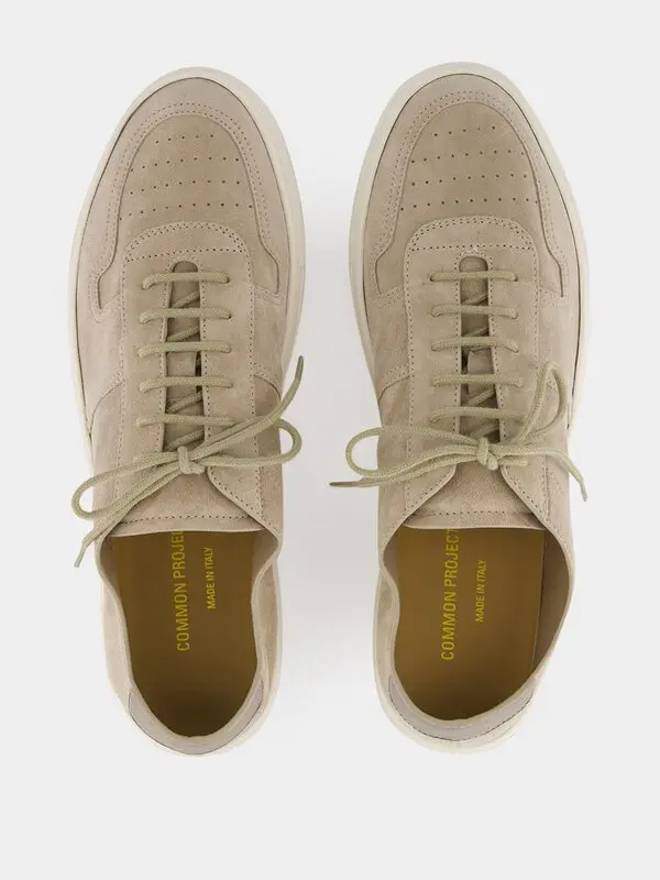 COMMON PROJECTS Bball Slim Deconstructed Sneakers - Beige
