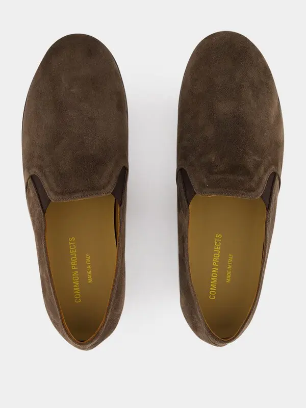 COMMON PROJECTS Mud Suede Slippers