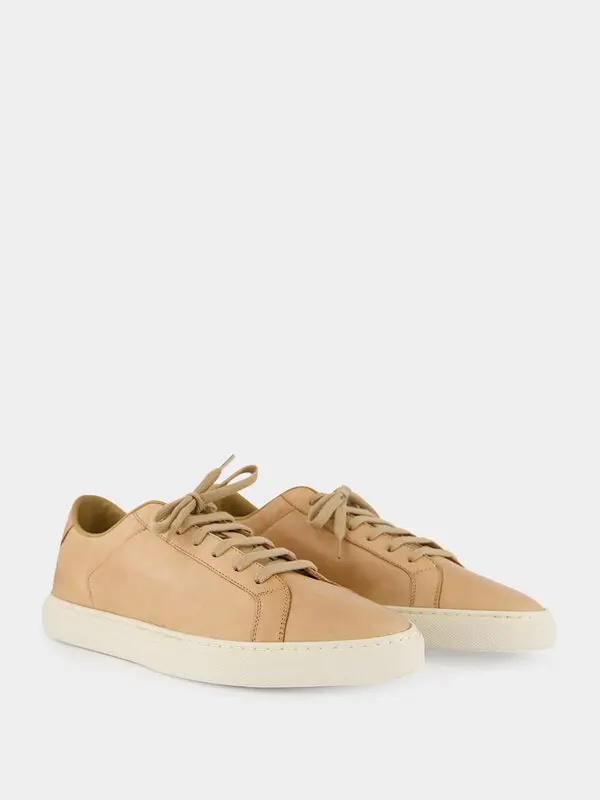 COMMON PROJECTS Achilles Slim Leather Sneakers - Brown