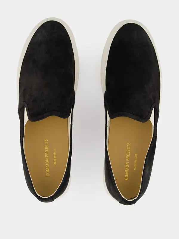 COMMON PROJECTS Minimal Slip-on Sneakers - Black
