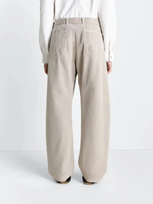 LEMAIRE Twisted Belted Trousers - Grey