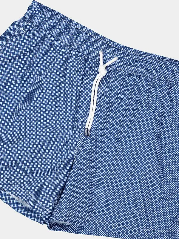 Fedeli Madeira Swim Trunks - Blue