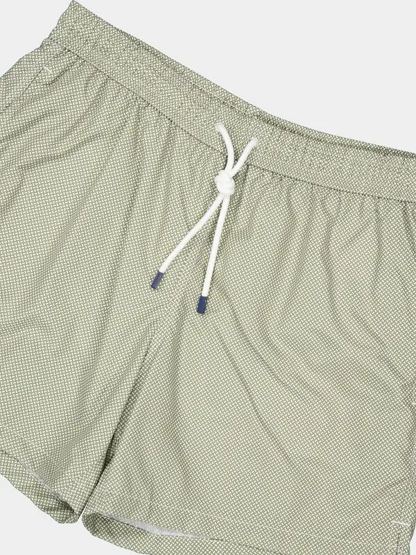 Fedeli Madeira Swim Trunks - Green